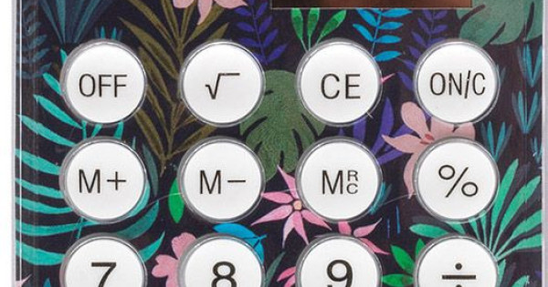 Калкулатор Legami - Flora | Booktrading.bg
