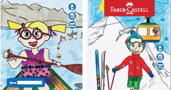 Скицник за рисуване Faber-Castell А4 - 20 листа, спирала | Booktrading.bg