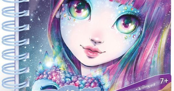 Kнижка за рисуване с фолио Nebulous Stars - Изадора | Booktrading.bg